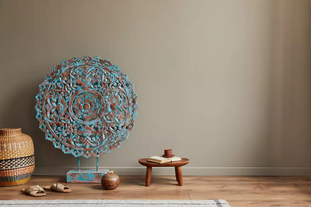 Mandala na decoração: ideias para incorporar essa peça ao apê